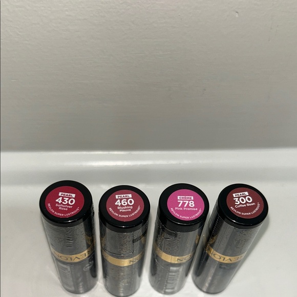Revlon | Makeup | 4x Revlon Super Lustrous Lipstick Set Firm Price ...